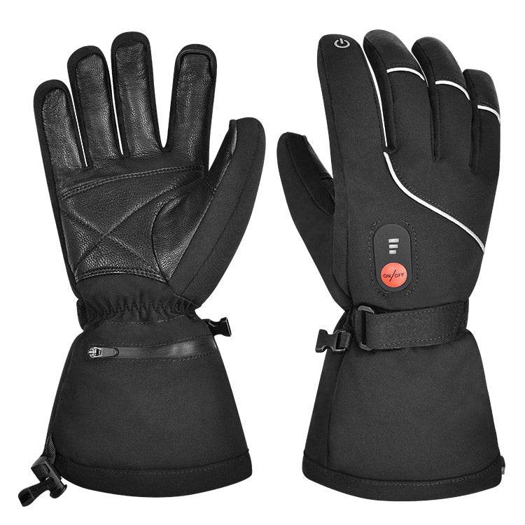 Outlets-Savior Winter Windproof Outdoor Sports heated ski gloves ...